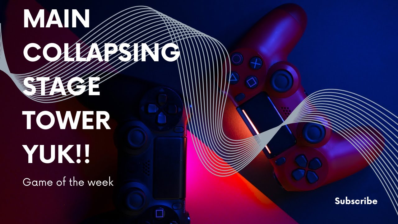 Main collapsing stage tower yuk! - YouTube