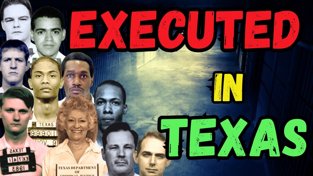 All the people EXECUTED in TEXAS I Time on Death Row, Last Words, Last ...