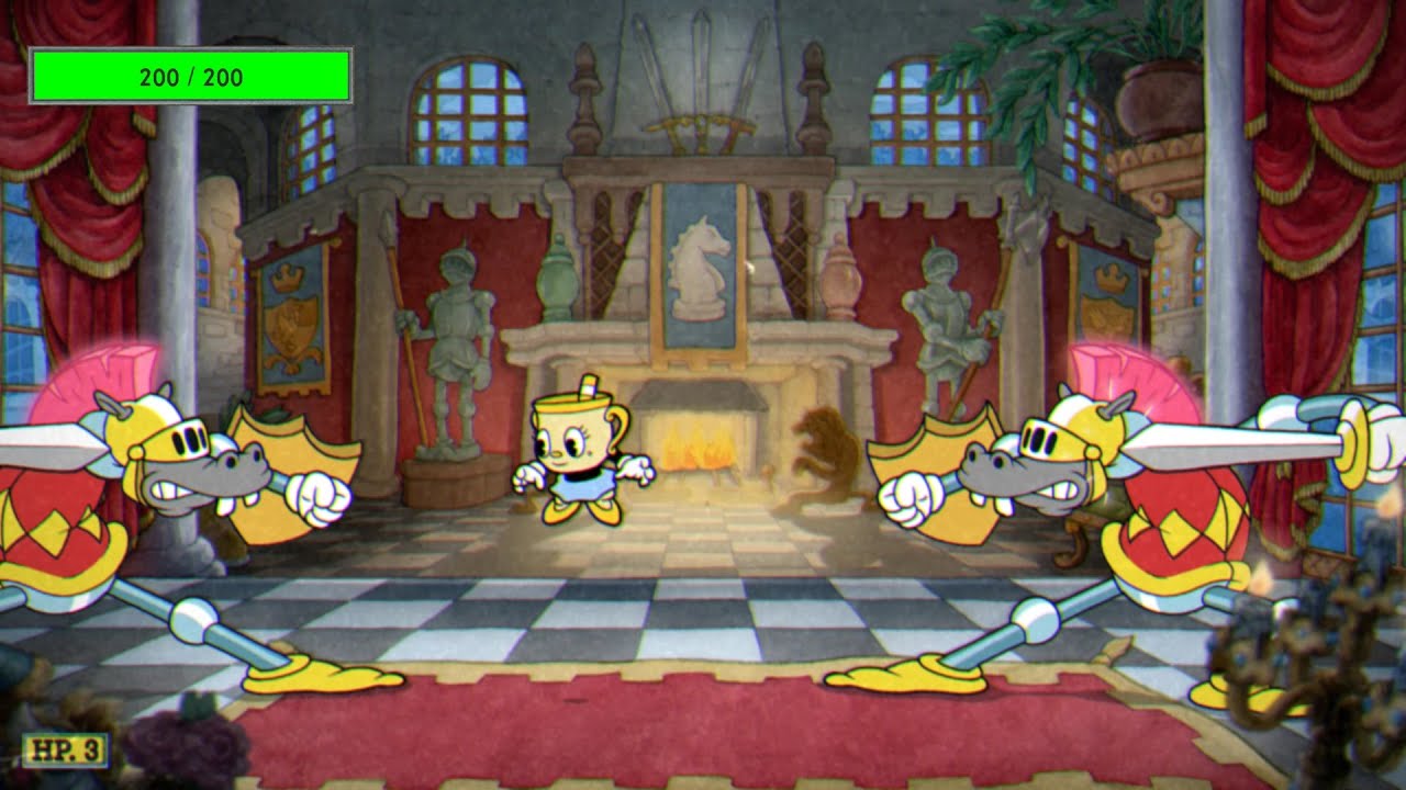 Can i beat 2 Chess Knights in Cuphead DLC - YouTube