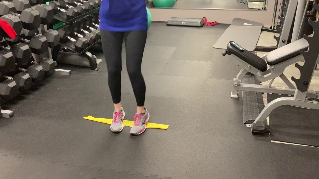 Line Hops: Two Foot Front/Back And Side to Side - YouTube