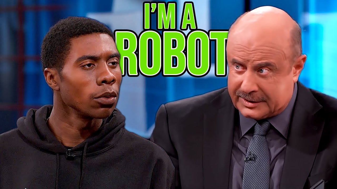 Dr Phil vs Cyborg Son From The Future | React Couch - YouTube