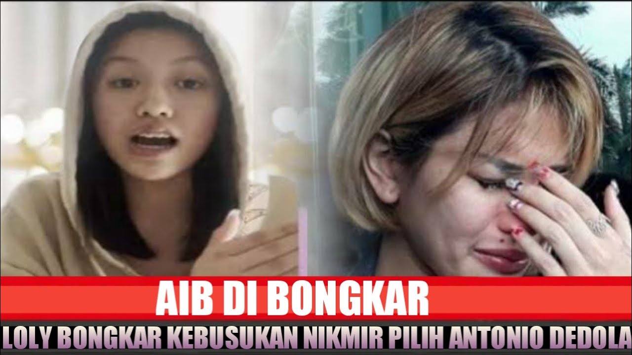 NIKMIR MENANGIS !! Loly bla-blakan bongkar aib ibu nya Nikmir _ternyata ...