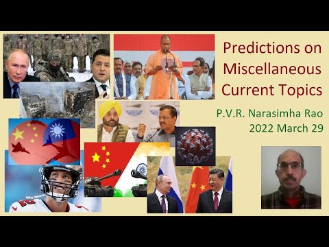 Predictions on Current Topics - YouTube
