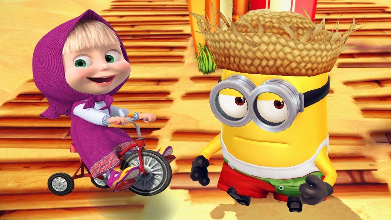 Masha Run vs Minions Rush - New Update 2020 - Android Gameplay - YouTube