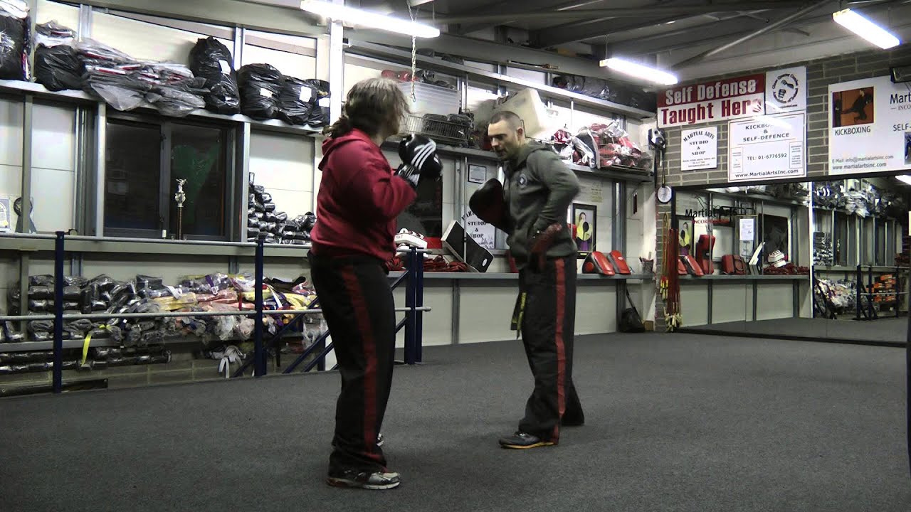 Coach Robert Devane works with Derek Foley on boxing - YouTube