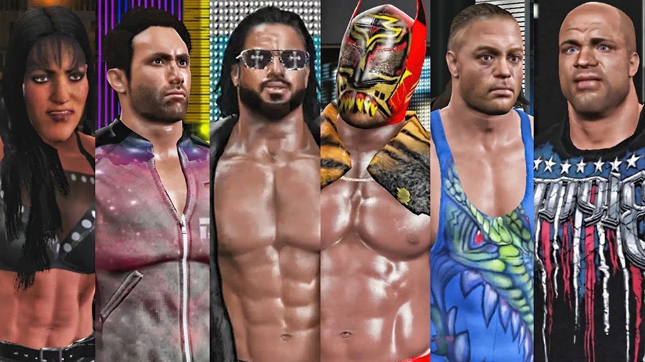 WWE 2K17 - More 10 Community Creations Caws - YouTube