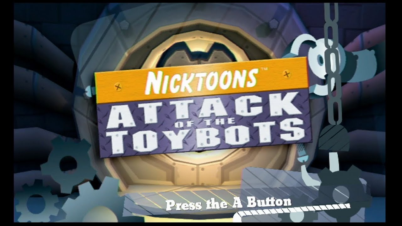 Nicktoons: Attack of the Toybots Title Screen (PS2, Wii) - YouTube