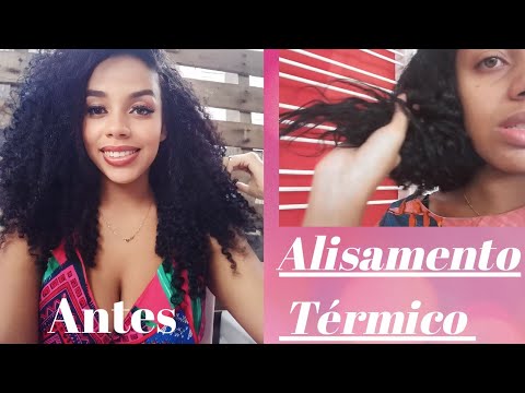 Alisamento Térmico o que Fazer?(Como voltar os Cachos) - YouTube