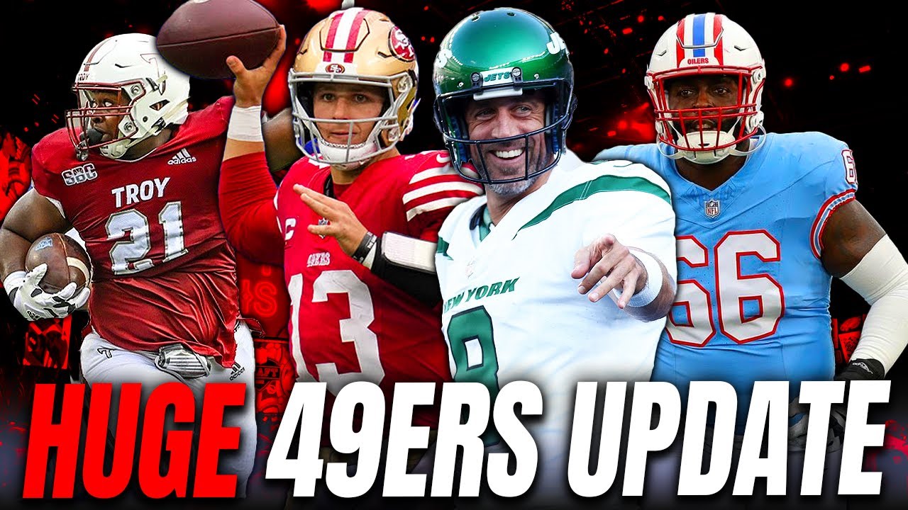 🚨HUGE 49ers Update: MNF vs Jets, OL Chris Hubbard & DL Shakel Brown ...