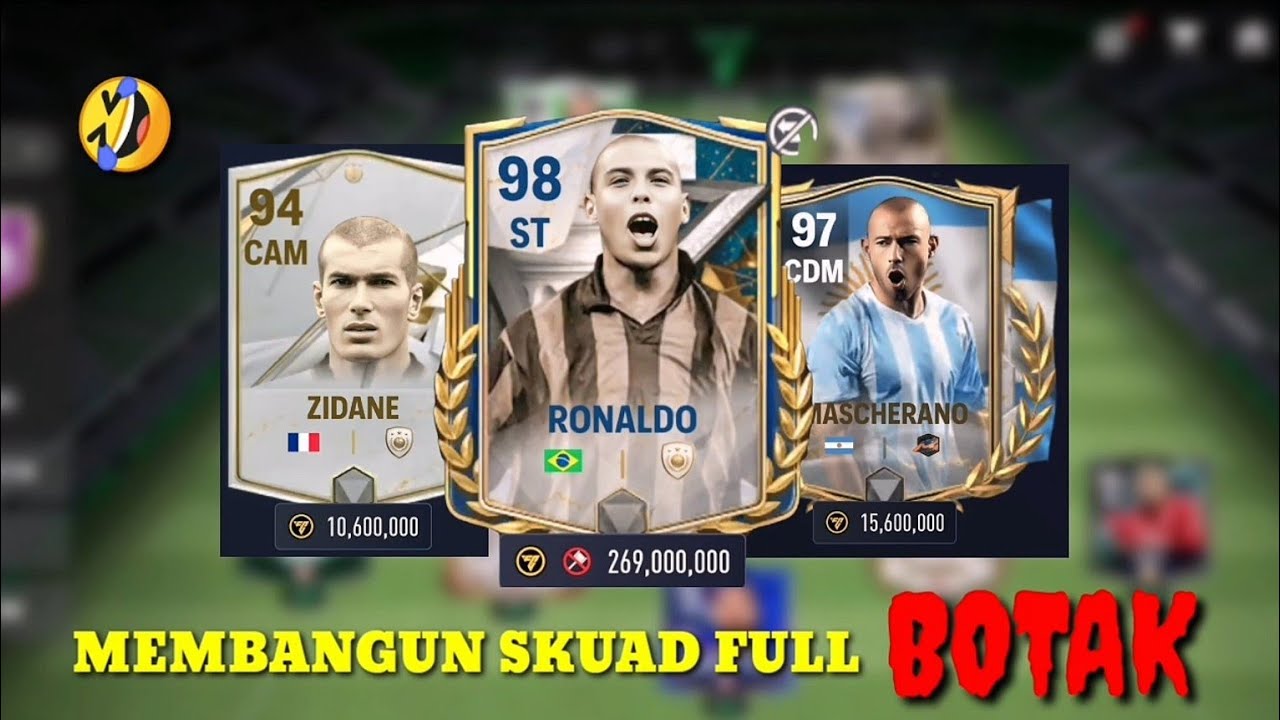 Membangun Skuad Full BOTAK di FC Mobile - YouTube