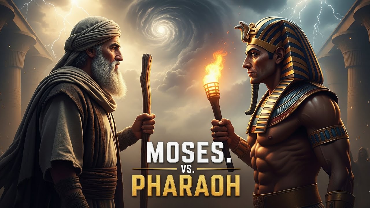 Moses vs. Pharaoh | The 10 Plagues of Egypt (Exodus Cinematic Story ...
