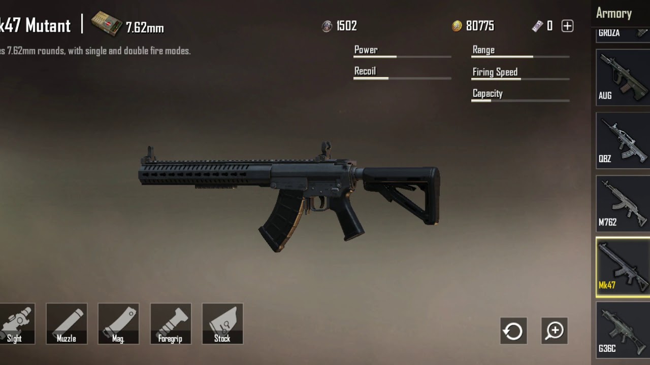 PUBG Armory - PUBG Weapon Guide Power, Recoil, Range, Firing Speed ...
