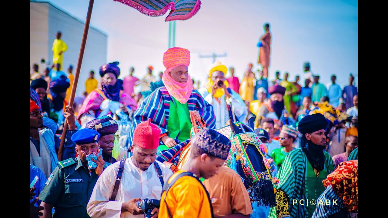 Fitowan Mai Martaba Sarkin Gombe Alhaji Dr Abubakar Shehu Abubakar Ill ...