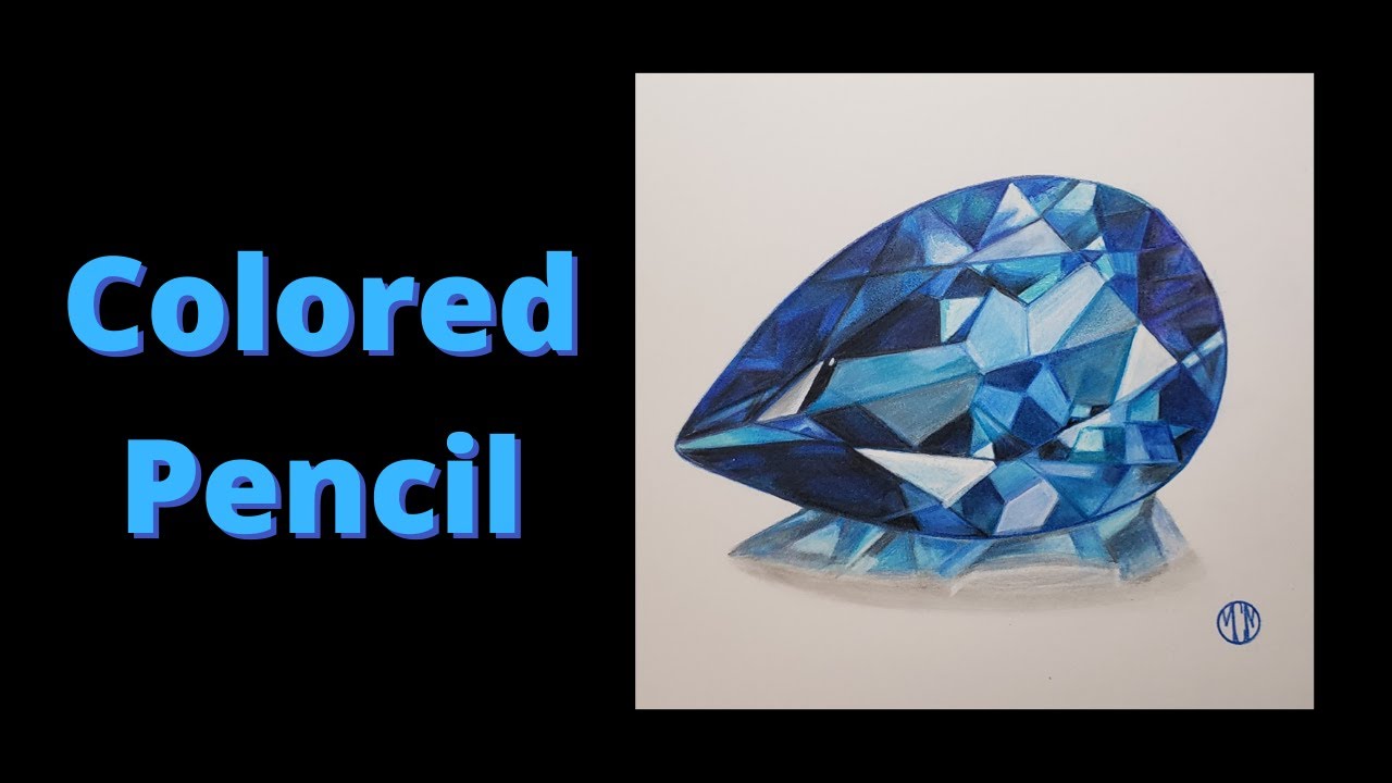 Realistic drawing tutorial || colored pencils - YouTube