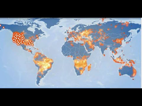 Impressionante! Veja o mapa das queimadas pelo mundo - YouTube