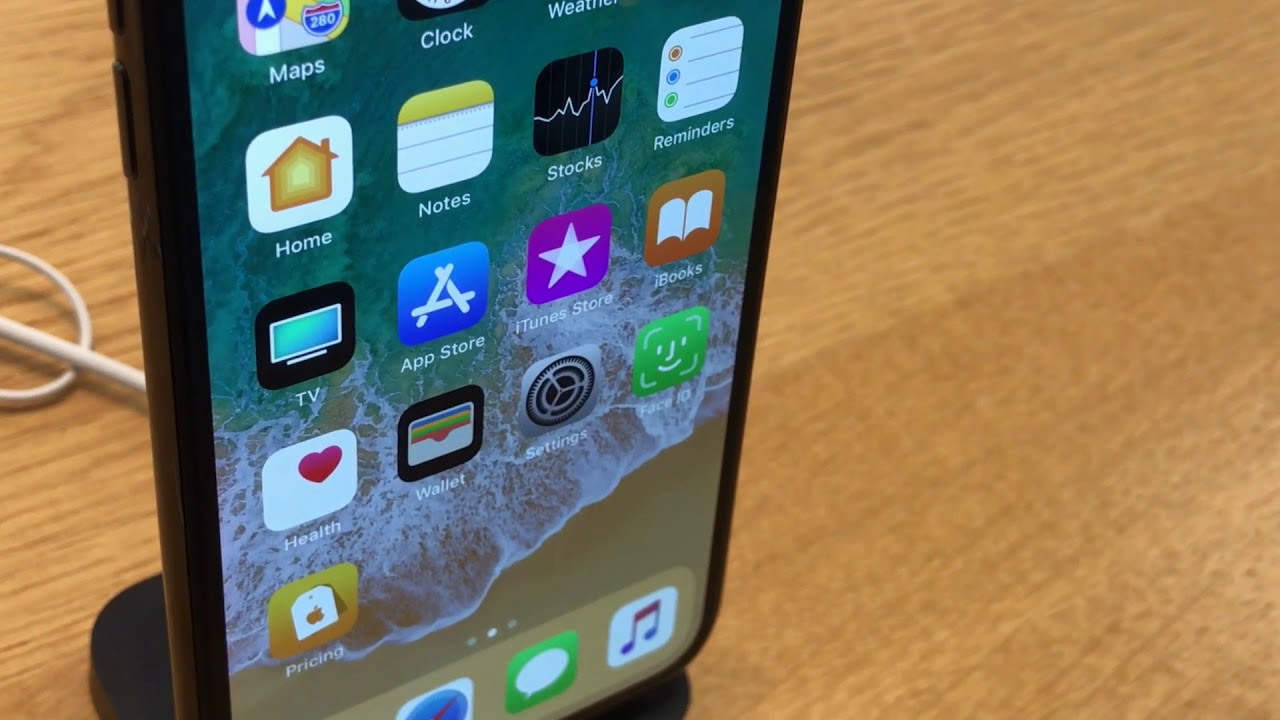 iPhone X Close Up Visual Overview - YouTube