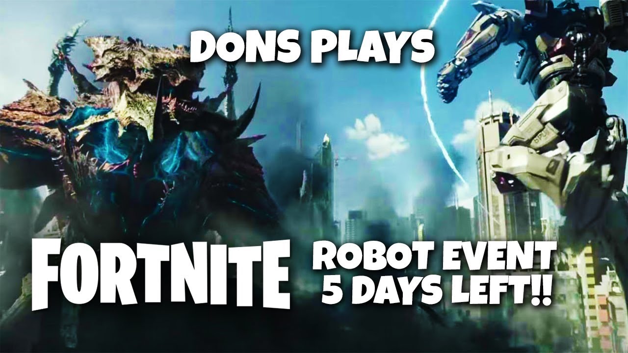 🔴 Live || Fortnite Robot Event 5 Days Left!!! || 20K Vbucks Giveaway ...