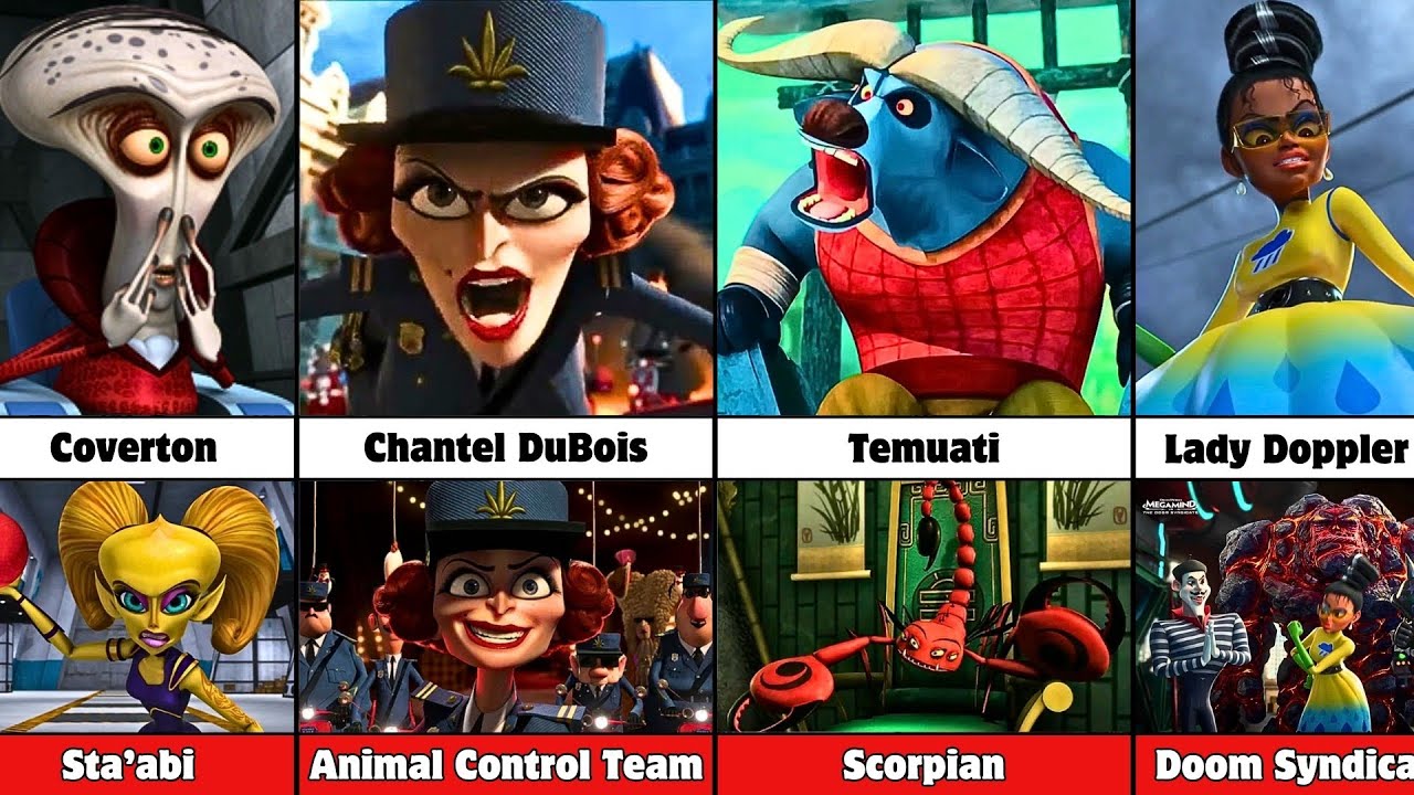 All Dreamworks Television Villains and Their Sidekicks - YouTube