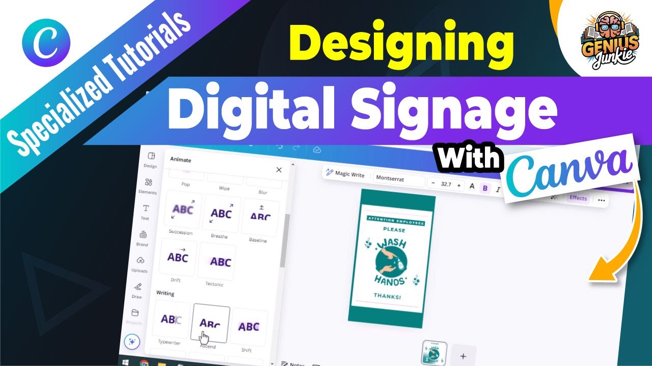 🔥 Create Stunning Digital Signage with Canva – Easy & Professional ...