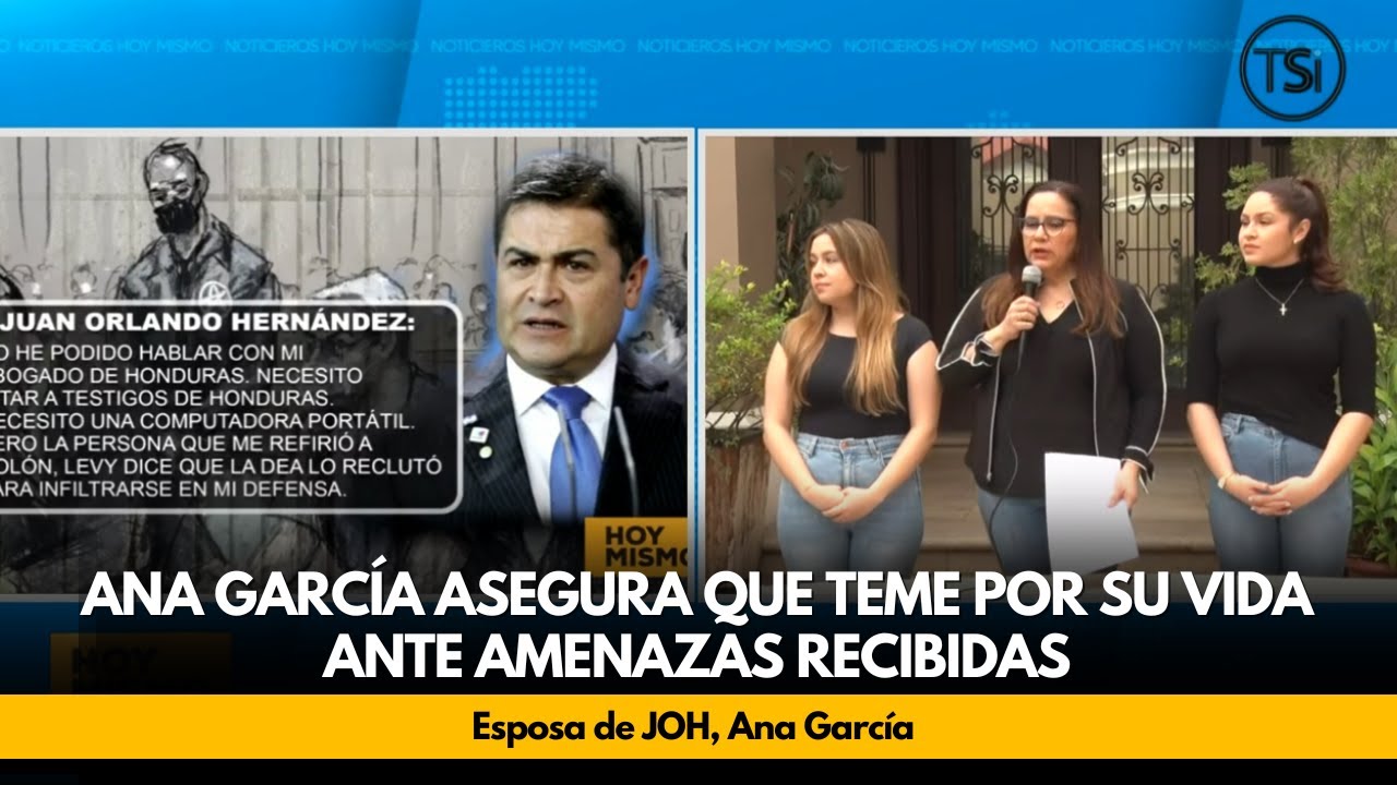Ana García asegura que teme por su vida ante amenazas recibidas - YouTube