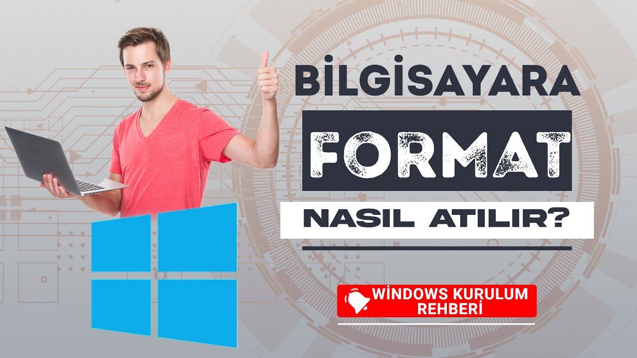 FORMAT NASIL ATILIR ? WİNDOWS 10 FORMAT ATMA REHBERİ 2023 - YouTube