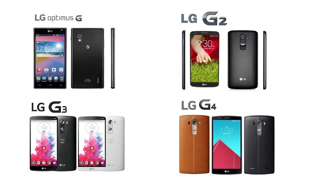 LG G All Generations - YouTube