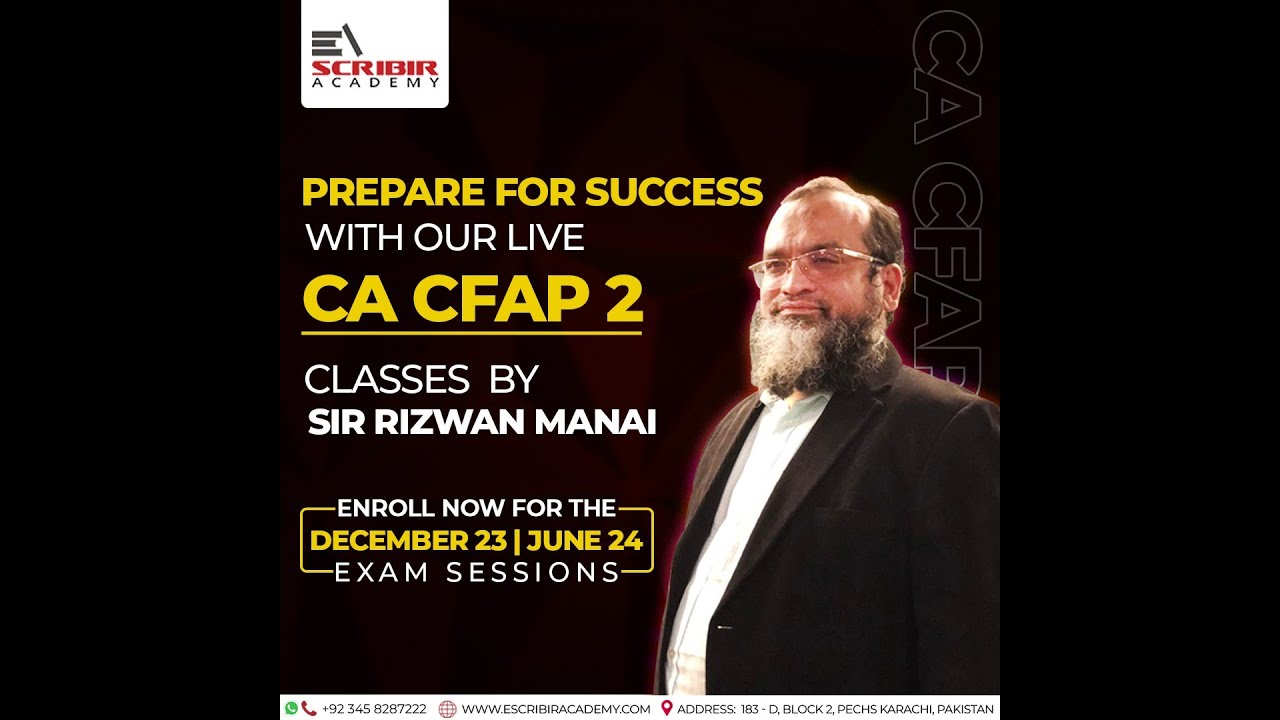 | ICAP | CFAP 2 Corporate Laws - Dec 2023 | Rizwan Manai | Class 3 ...