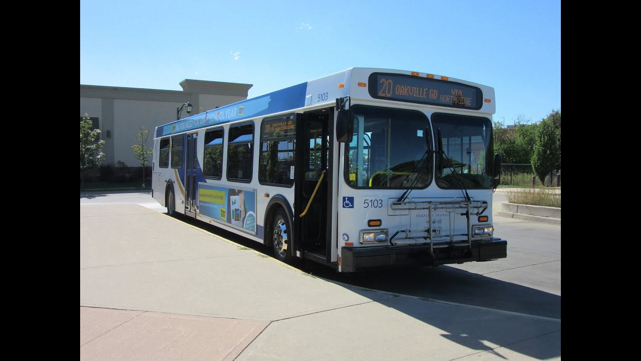 Oakville Transit: 2005 New Flyer D40LF 5103 (RETIRED) - YouTube