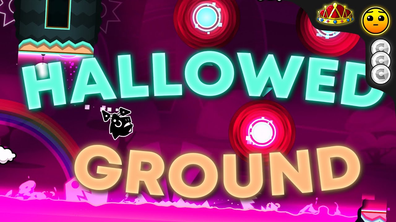 "Hallowed Ground" By DepisH16 (ALL COINS) [Daily #2239] - Geometry Dash - YouTube