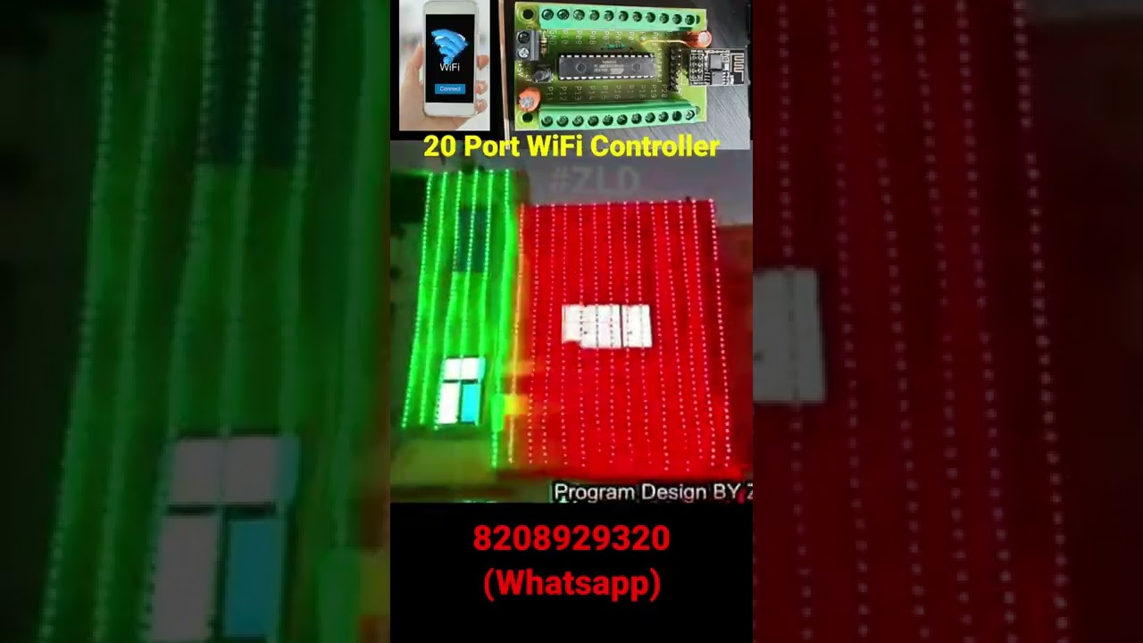 20 Port WiFi Parallel Controller #shorts - YouTube