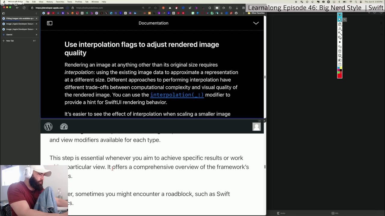 Swift & SwiftUI Learnalong Episode 46: Big Nerd Style - YouTube
