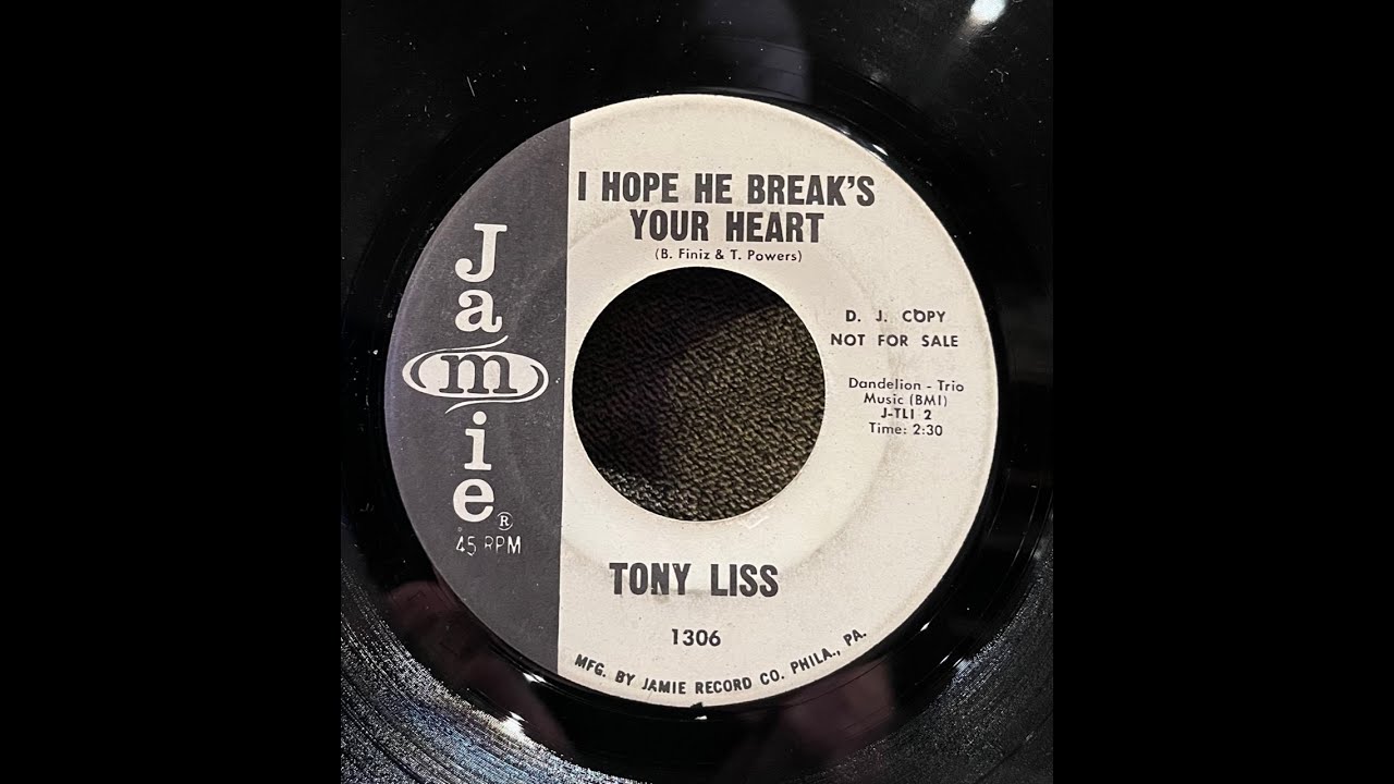 i hope he breaks your heart Tony Liss - YouTube