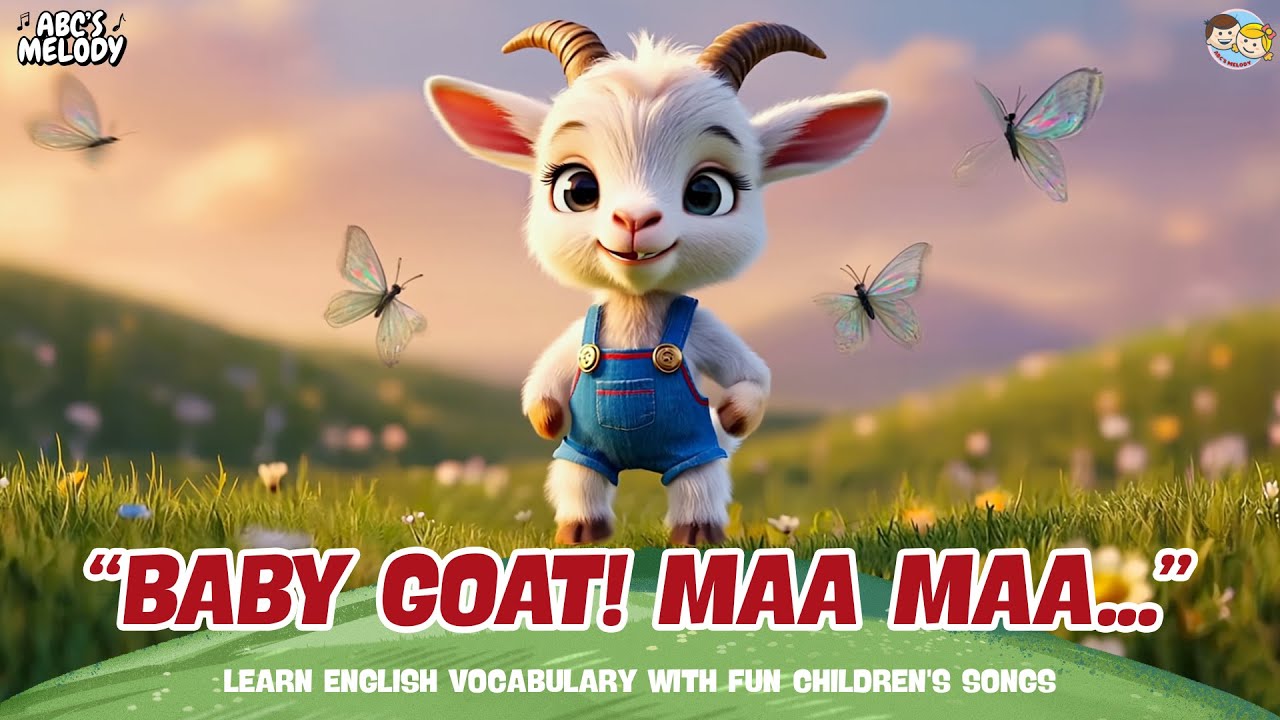 “BABY GOAT! MAA MAA...” - BABY GOAT SONG | Fun Kids Songs & Nursery ...