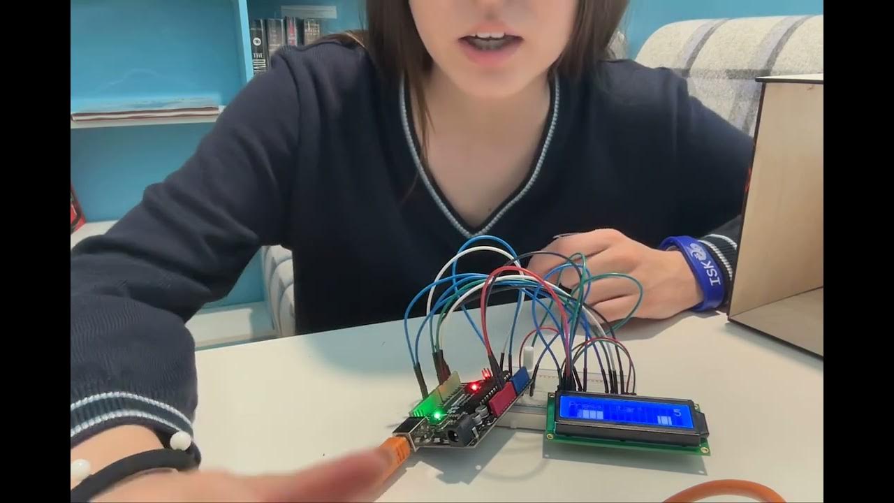 Jumpman LCD game - Arudino project Yasmina - YouTube