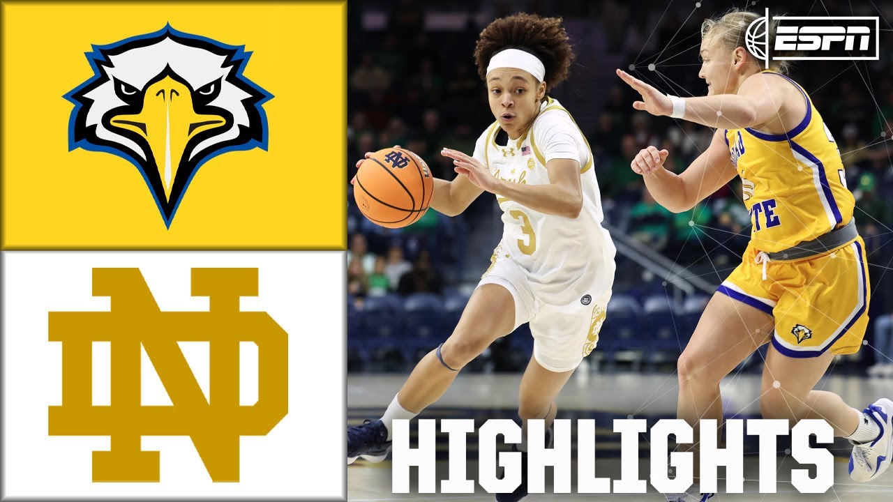 Morehead State Eagles vs. Notre Dame Fighting Irish | Full Game ...