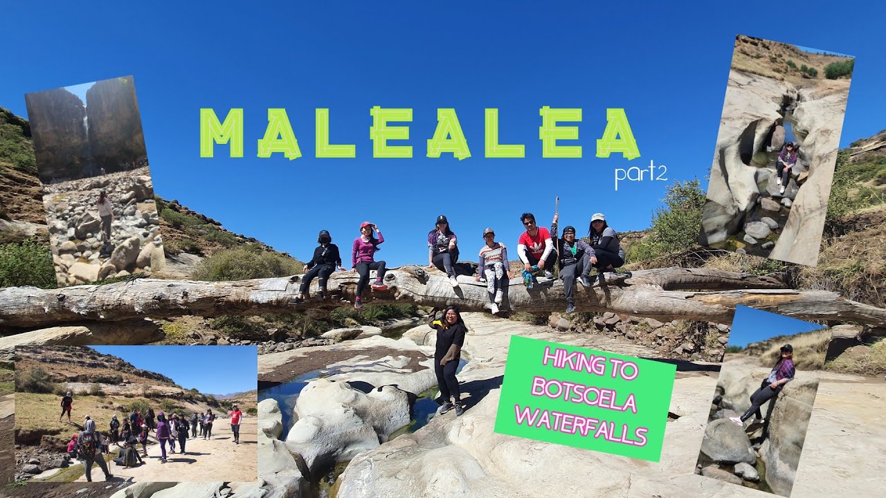 MALEALEA part 2 | Hiking to Botsoela Waterfalls #08 - YouTube