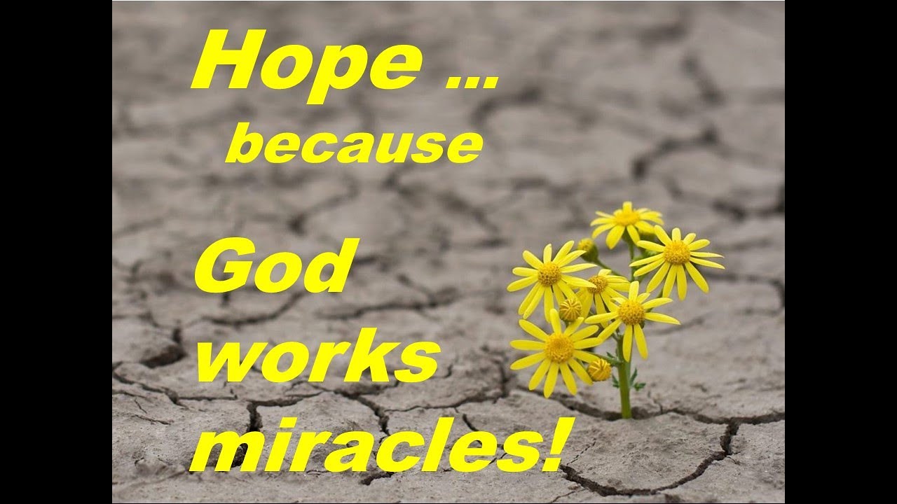 Hope...In Hard Times: God Does Miracles - YouTube