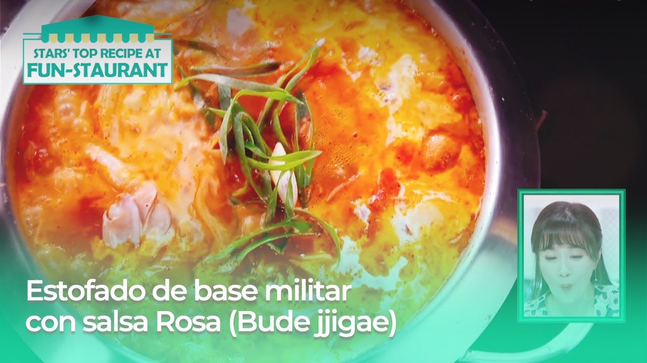 [ESP SUB] Fun-Staurant - Estofado de base militar con salsa Rosa (Bude jjigae) | KBS 220121 ...