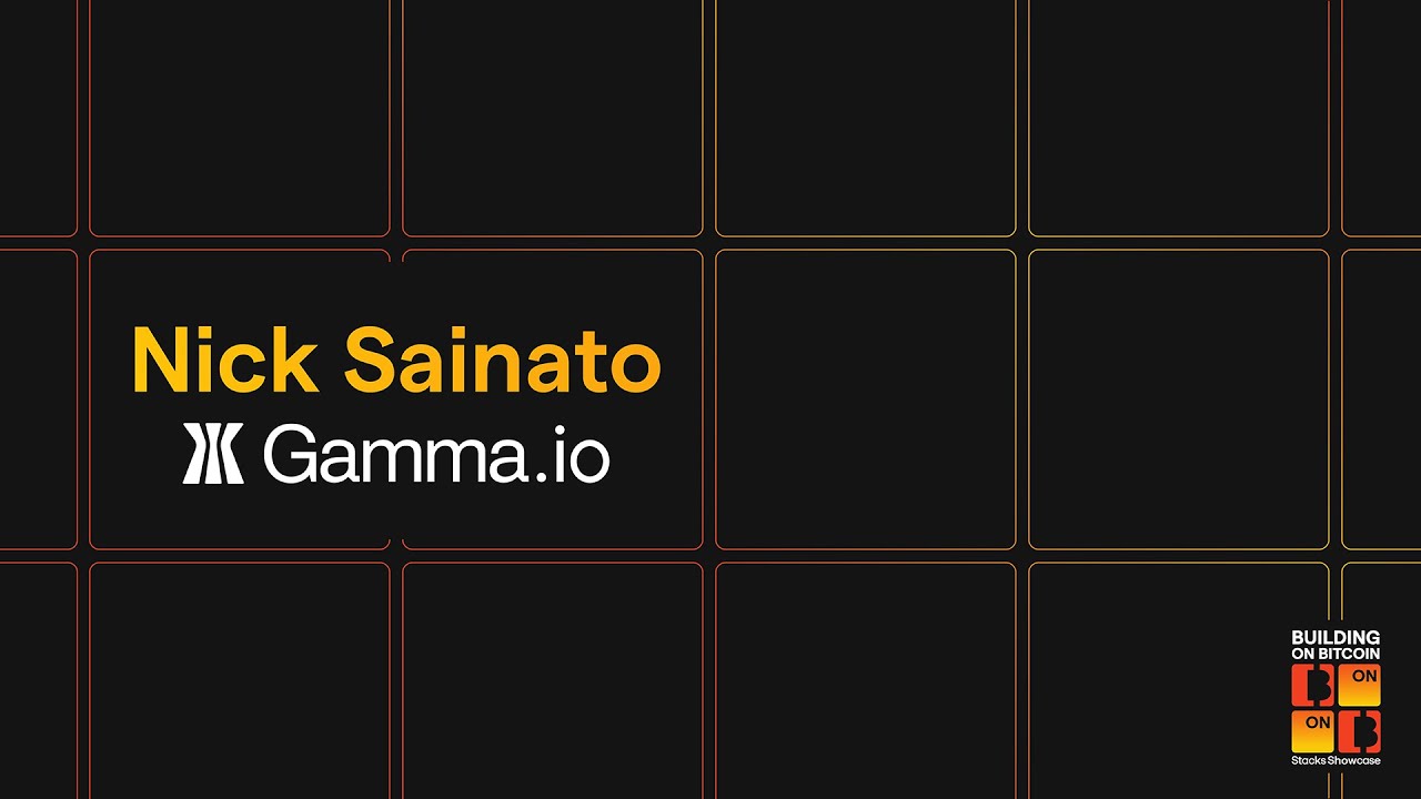 NFT & Ordinals Marketplace Gamma - Stacks App Showcase - YouTube