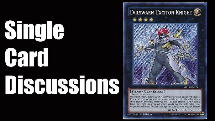Evilswarm Exciton Knight Card Art
