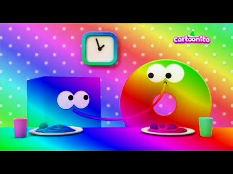 Cartoonito Happy Food Shapes Logo Ident Effects - YouTube