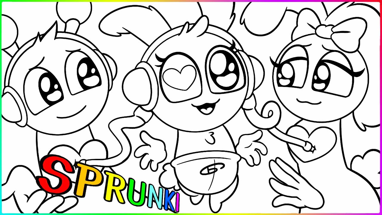 How to Color / Oren X Pinki Made a Baby?!/ Oren and Pinki Love Story ...