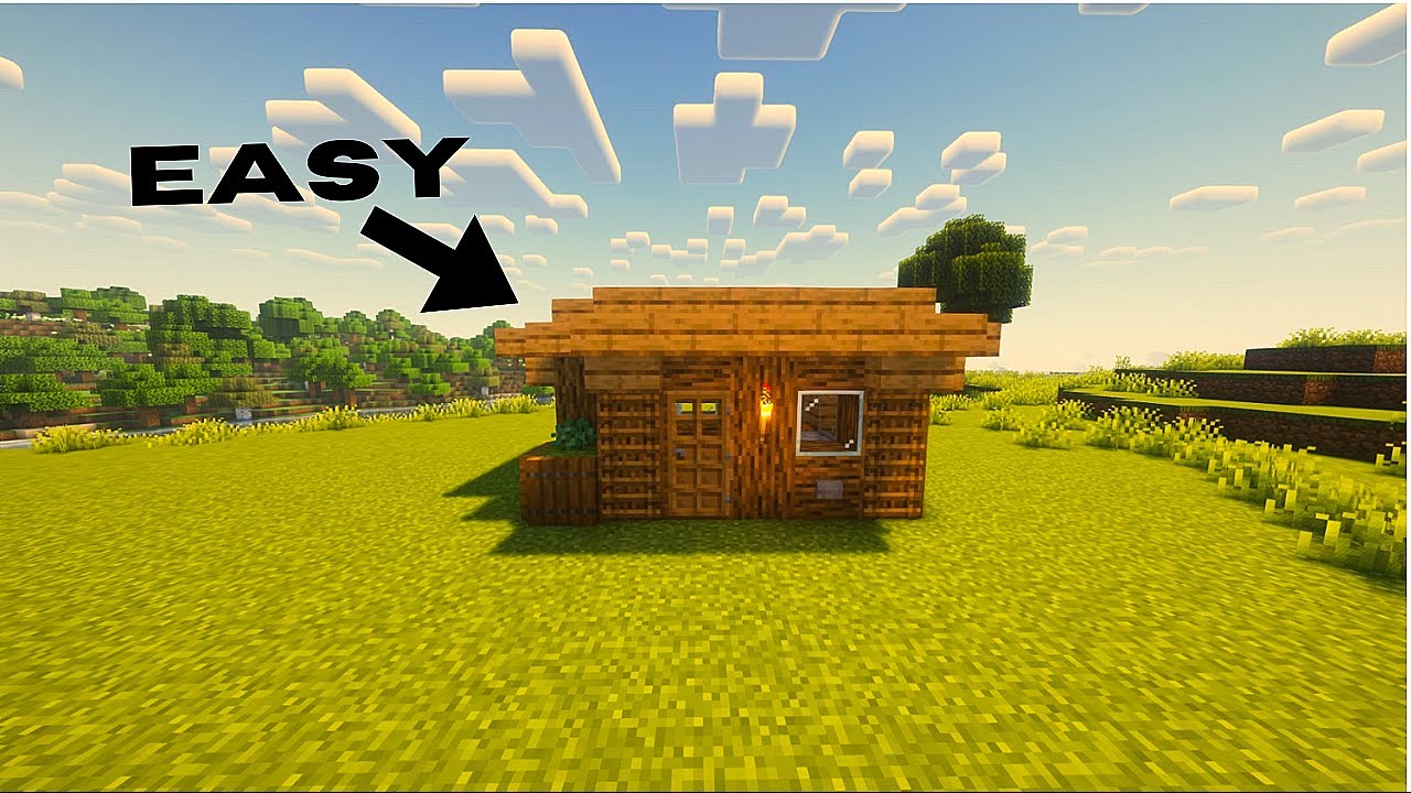 How to Build the Perfect Small Oak House in Minecraft! - YouTube