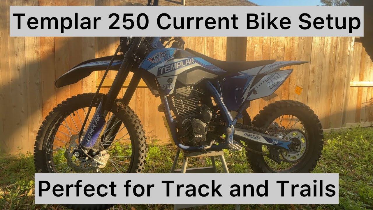 2025 X-Pro Templar 250 Perfect Bike Setup for Track and Trail Riding ...