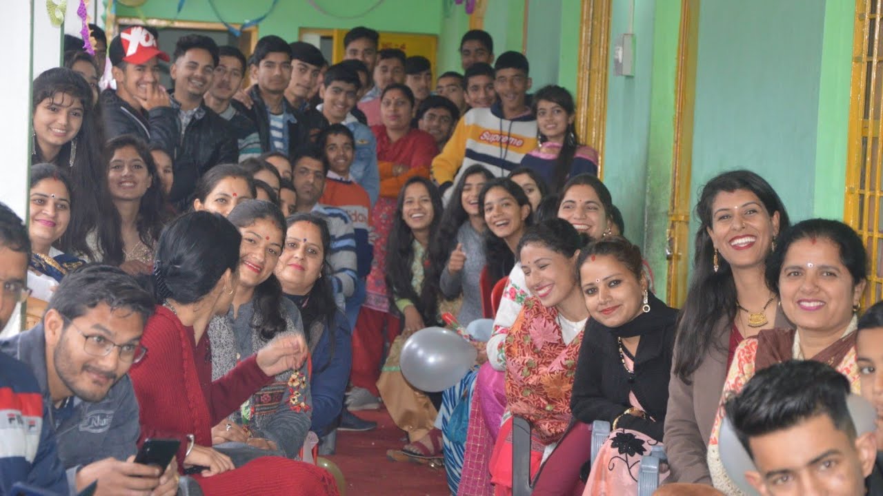 12th class farewell - YouTube