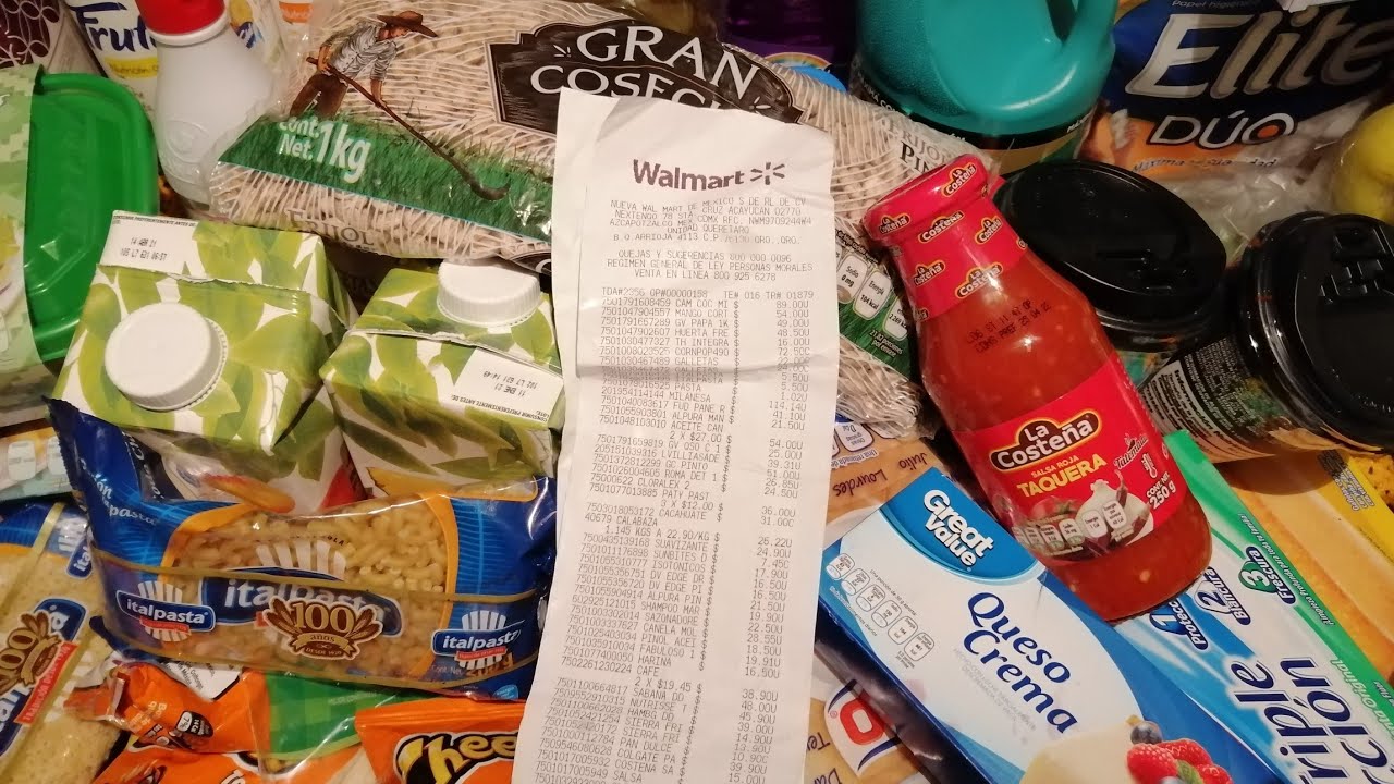 Compras de despensa semanal en walmart #37 - YouTube