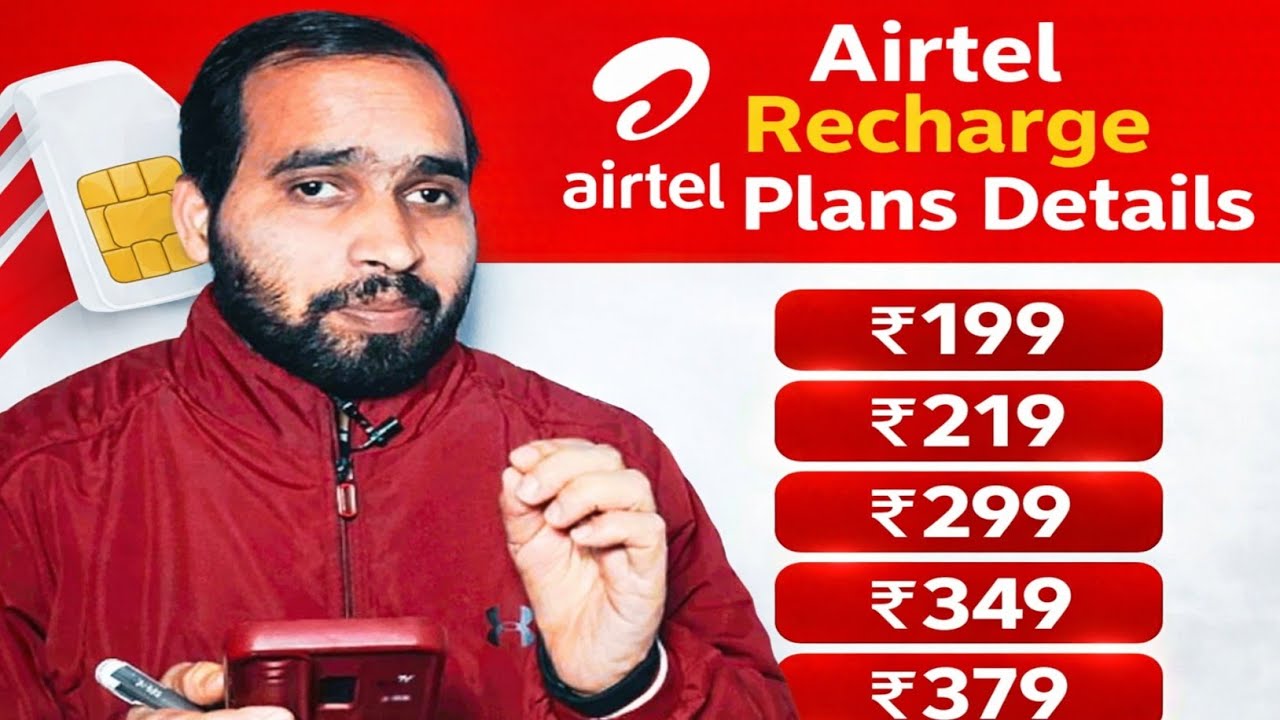 Airtel Recharge Plans 2026 😍😍Unlimited Calling + 5G Data || Airtel ...