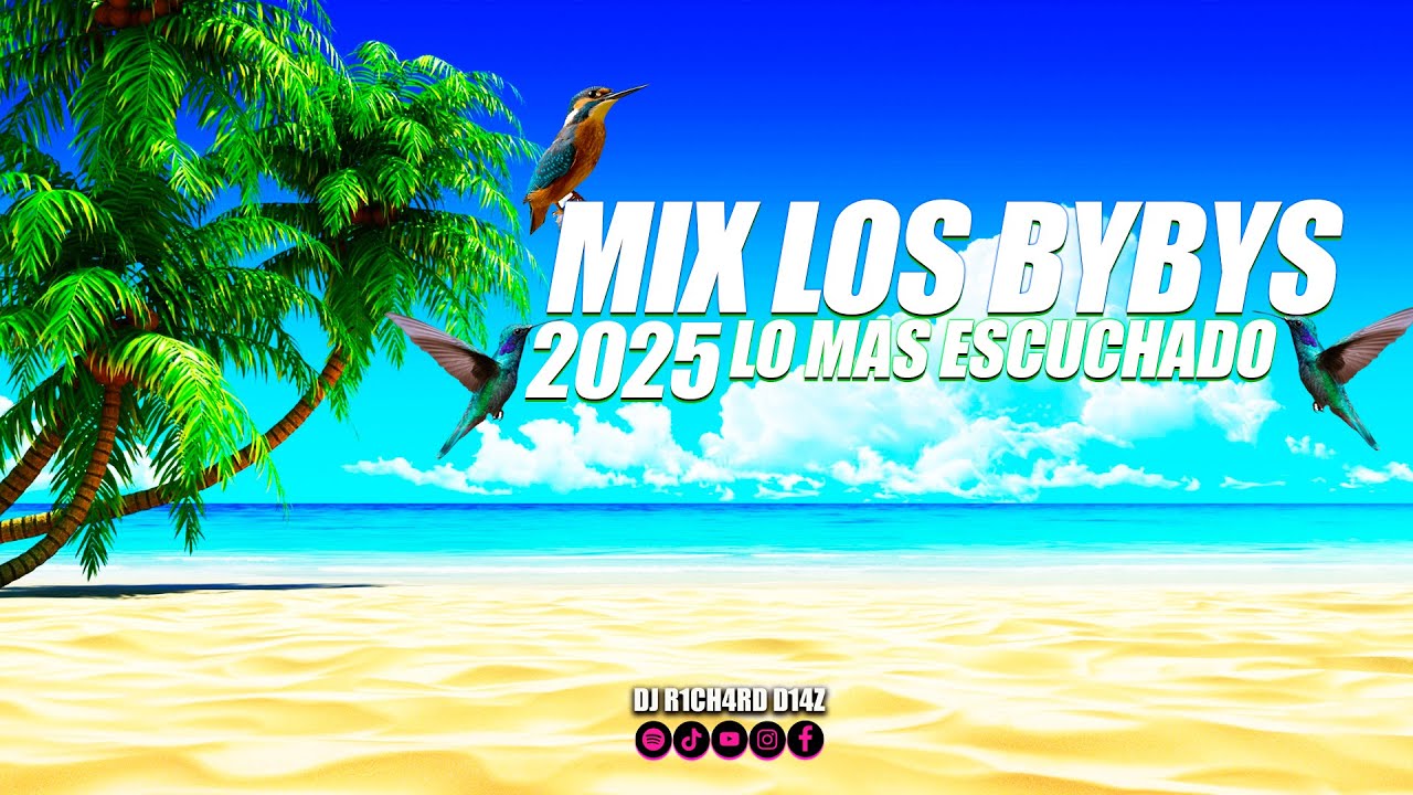 MIX LOS BYBYS 2025 LO MAS ESCUCHADO DJ R1CH4RD D14Z - YouTube