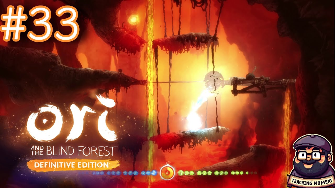 Mount Horu's Spirit Well | Let's Play Blind | Ori and the Blind Forest ...