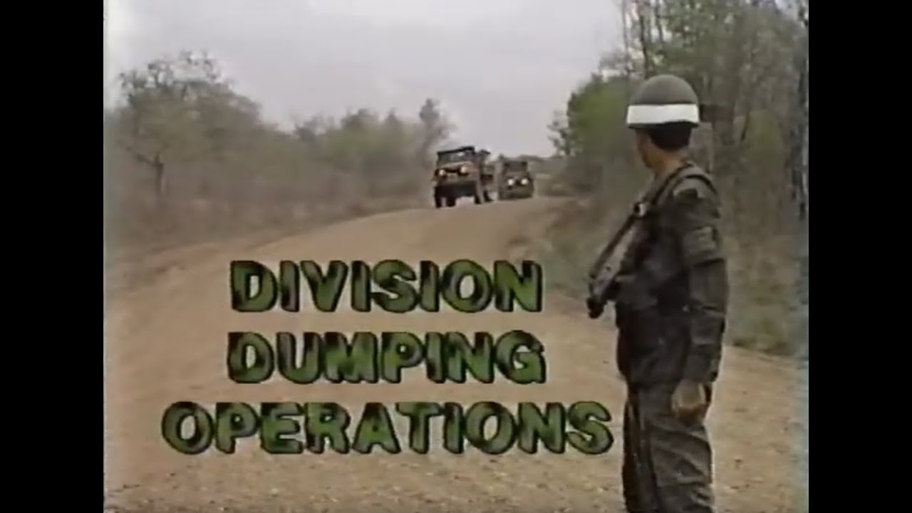 Canadian Forces - Division Dumping Operations - YouTube